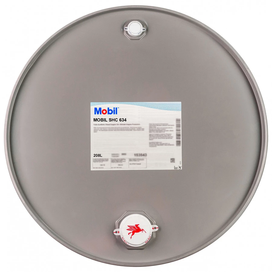 Циркуляционное масло Mobil SHC 634 208L - купить по выгодной цене в Москве